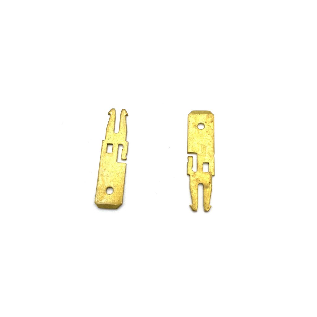 High Speed Brass Stamped Electronical Coil Terminal – Metaco Integrated ...